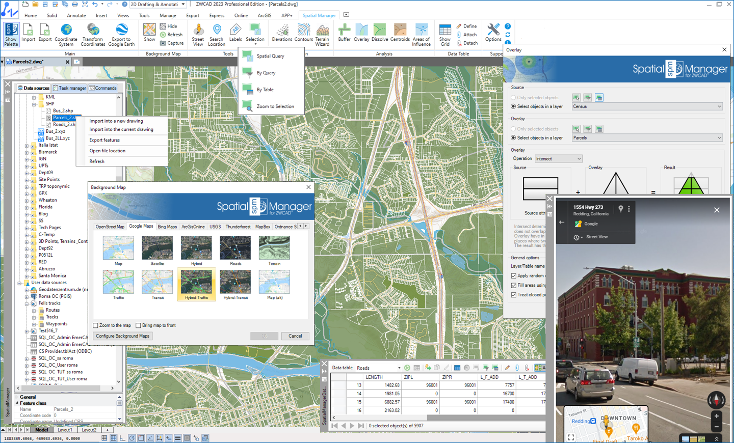 ZWCAD 2023 ready - Spatial Manager 7.1